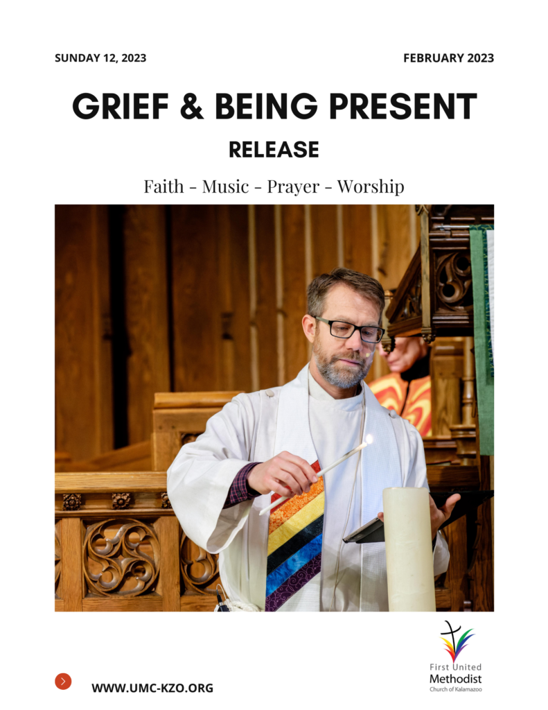 Grief & Being Present to the Process in Hope: Releasing - First United ...